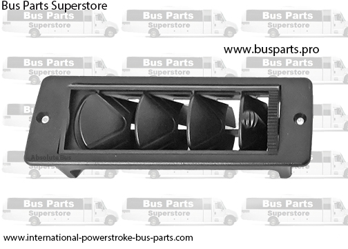 Shuttle Bus AC Louver HVAC vent, Bus HVAC Vents and Louvers, AC-2-0202 ...