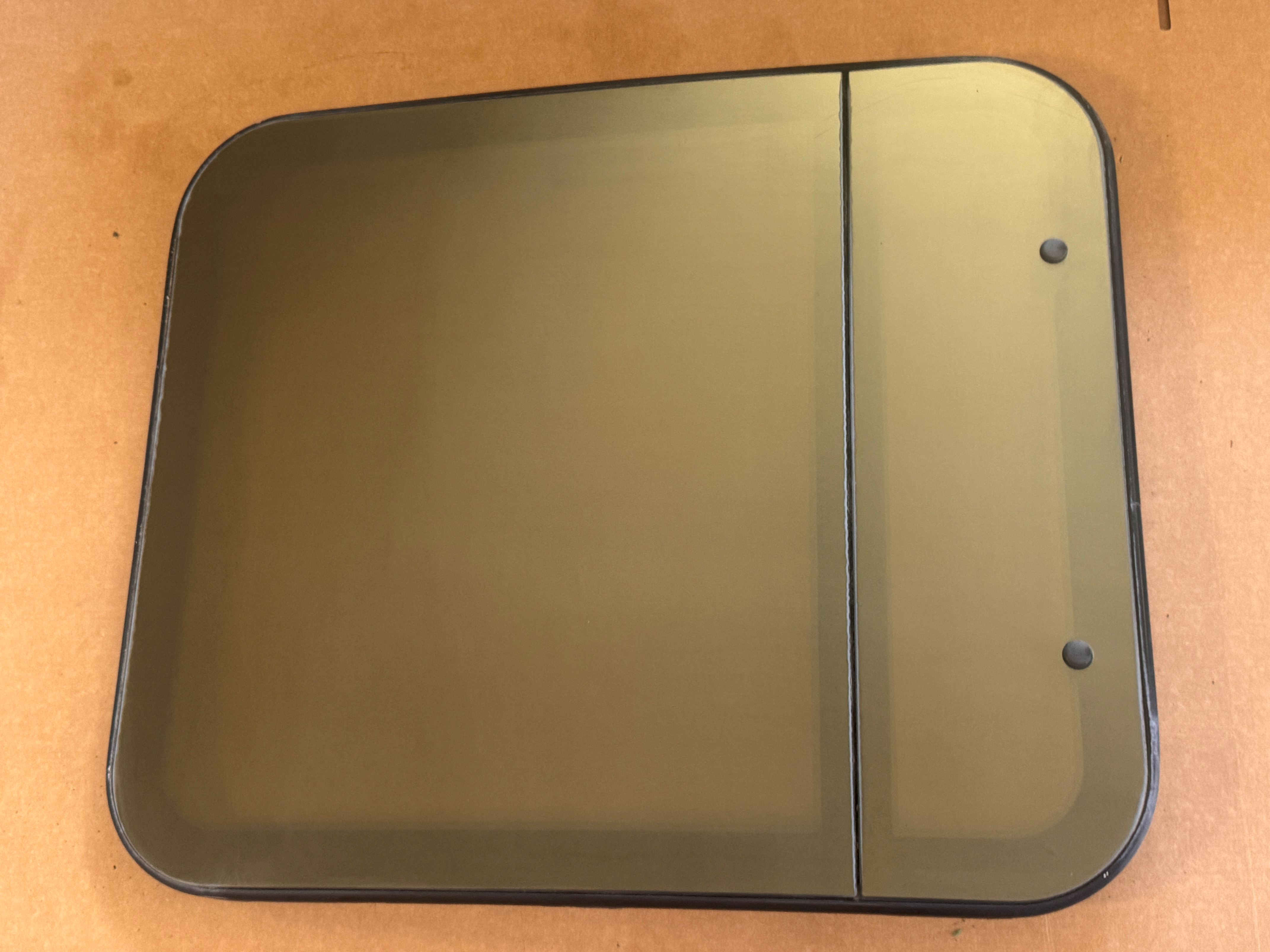 Turtle Top side window and frame Emergency, Krystal Replacement Windows ...