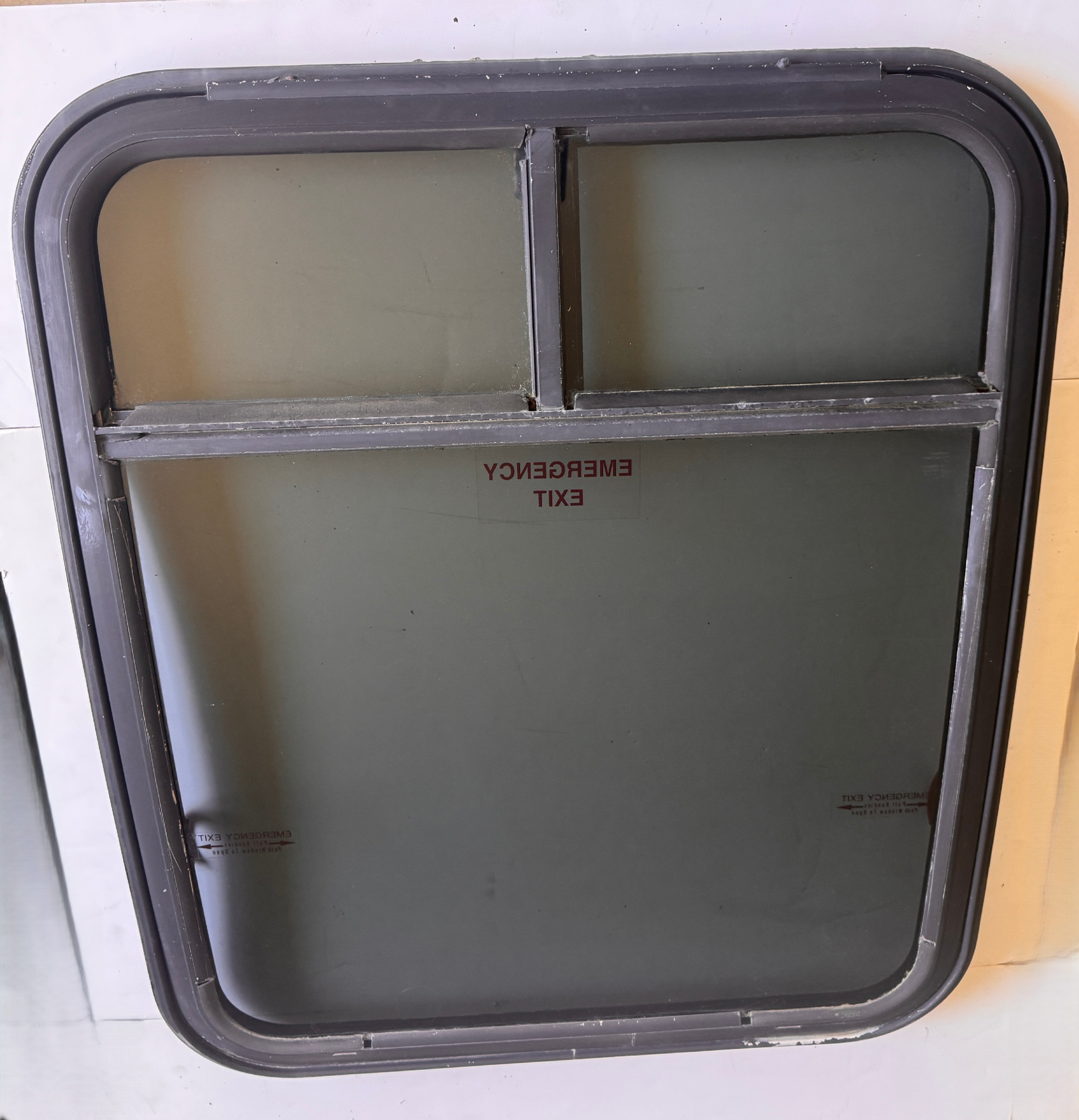 Turtle Top side window and frame Emergency 30x36, Krystal Replacement ...